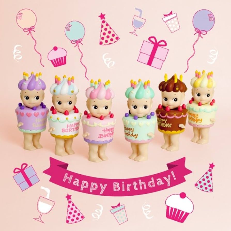 SONNY ANGEL - Birthday Cake Series – Lucky Lychee Collectibles